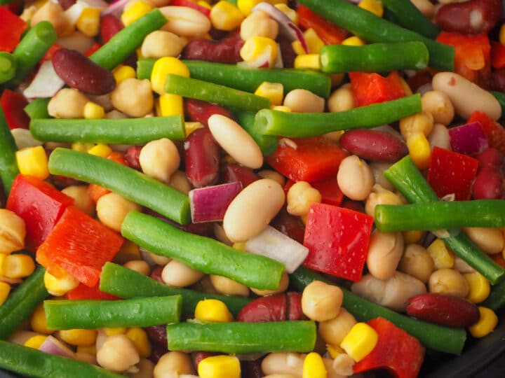 Four Bean Salad - The Aussie home cook
