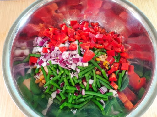 Four Bean Salad - The Aussie home cook