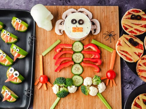 Skeleton Veggie Tray - The Aussie home cook