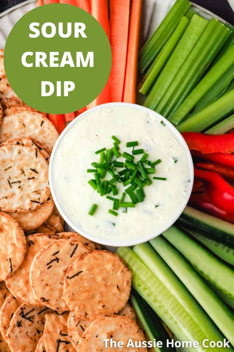 Sour Cream Dip - The Aussie home cook